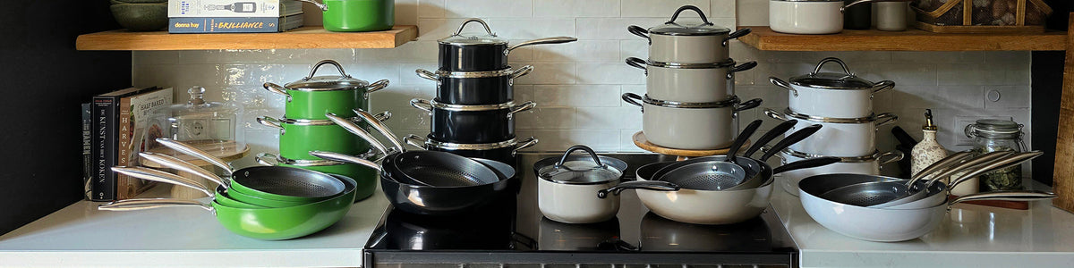 RVS Pannenset - Kwaliteit & Duurzaamheid | Online Bestellen – Cook & Pan