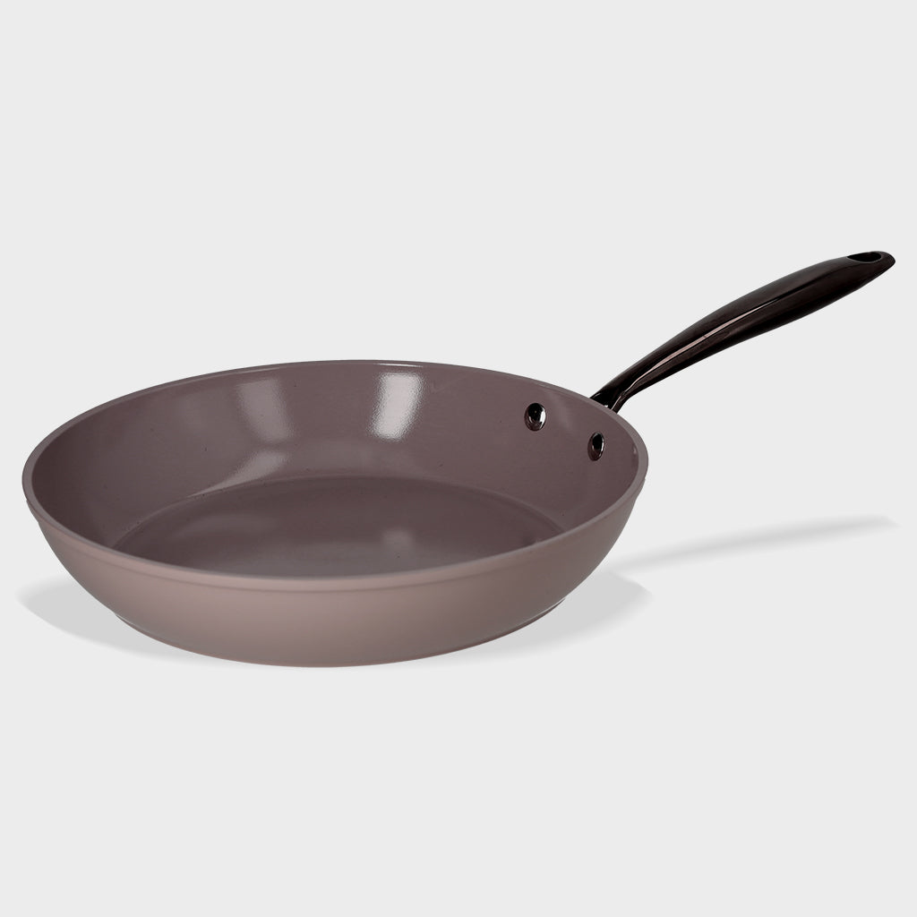 Taupe frying pan 24 cm without PFAS | Taupe of Mind – Cook & Pan